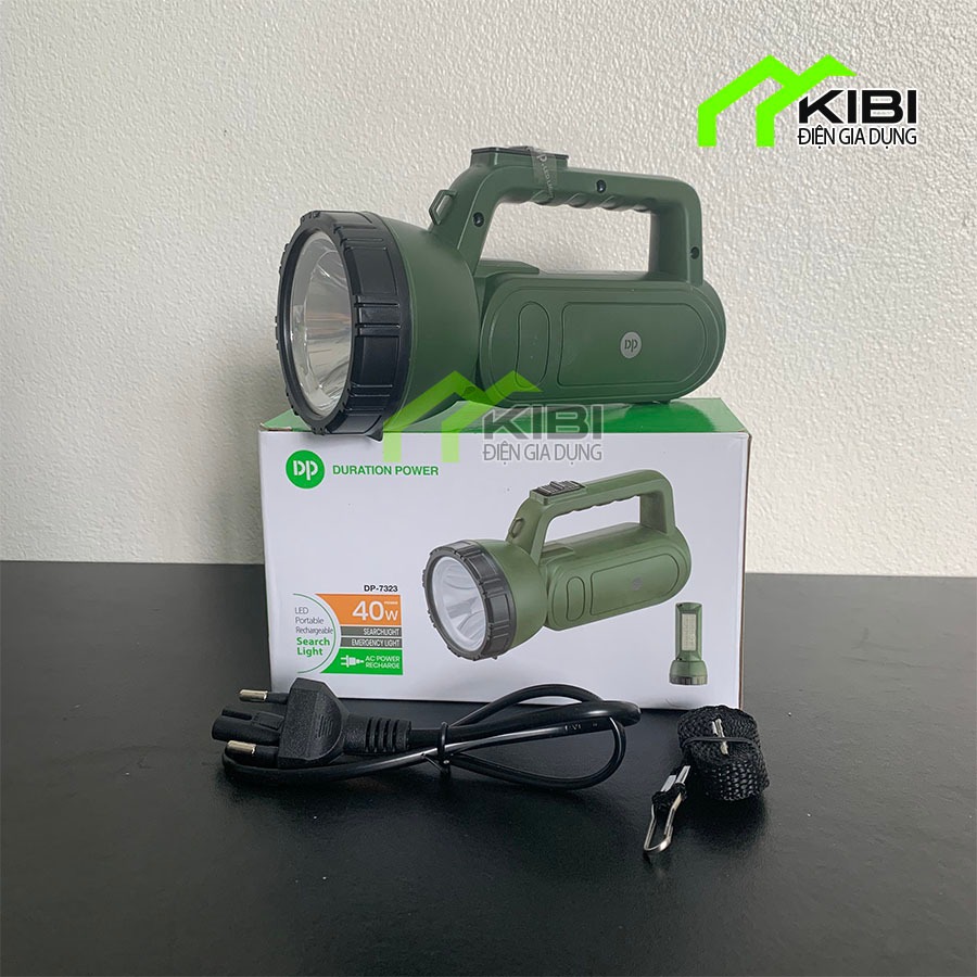 Đèn pin tích điện, đèn pin cắm trại DP -7323 siêu sáng đa năng | Shopee Việt Nam