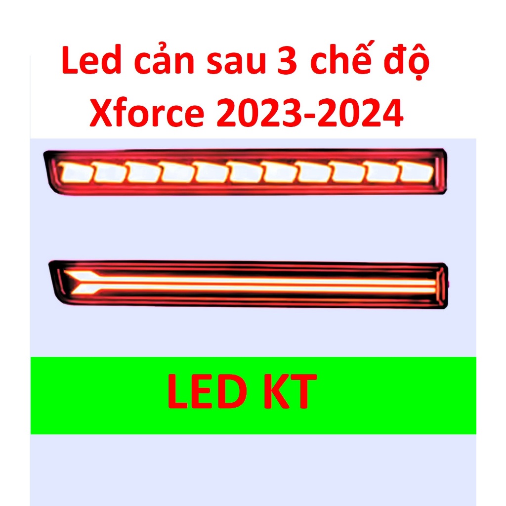 Đèn Led gầm sau Xforce 2023 2024, 3 chế độ xi nhan chạy led cản sau Mitsubishi Xforce | Shopee ...