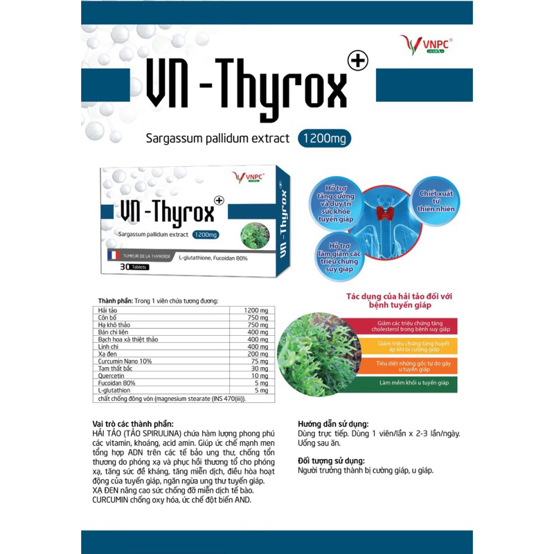 Viên uống hỗ trợ VN - Thyrox | Shopee Việt Nam