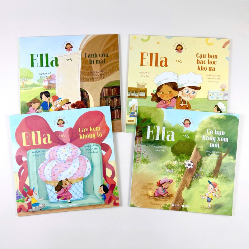 Sách - Bộ Wonderella - Combo 4 cuốn tác giả Alicia Vu - Crabit Kidbooks ...
