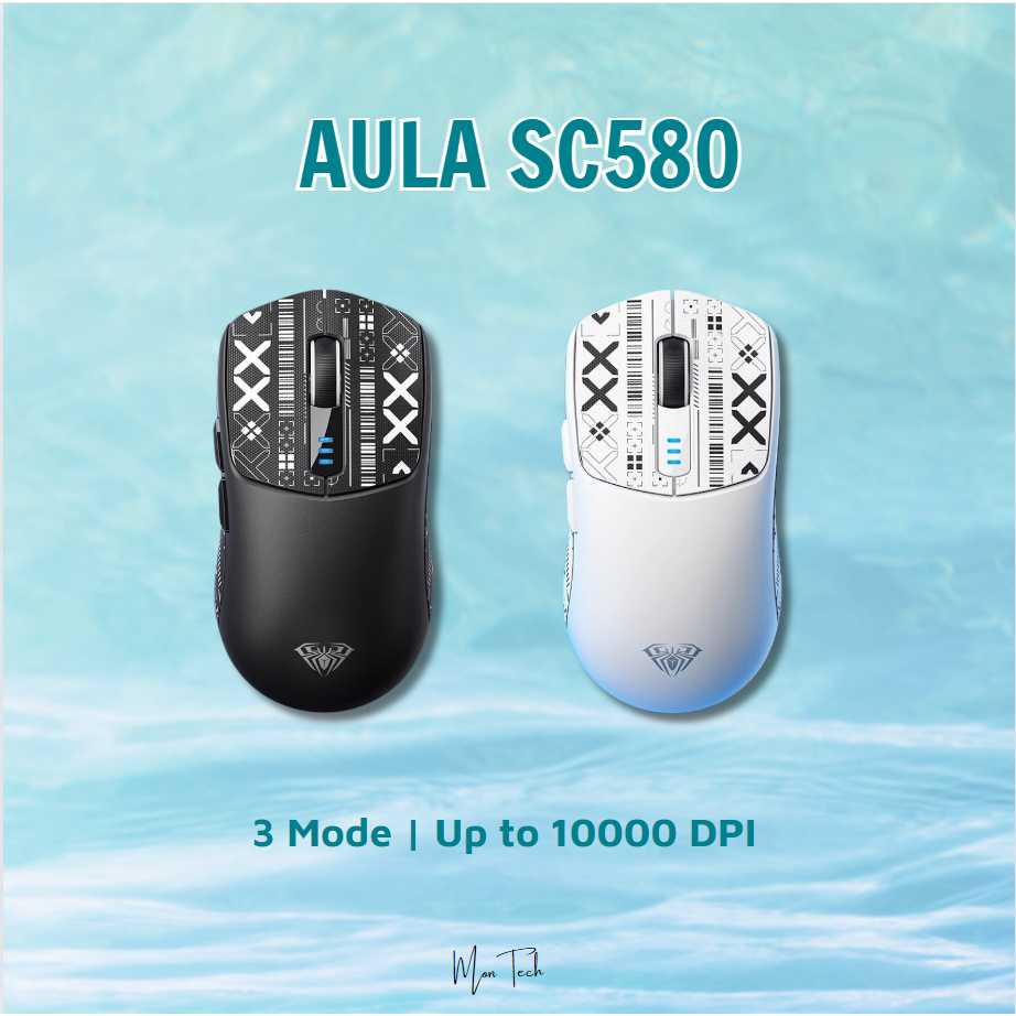 [Hỏa tốc-HCM] Chuột Aula SC580 3 Mode | Up to 10000 DPI | 8 | Shopee ...