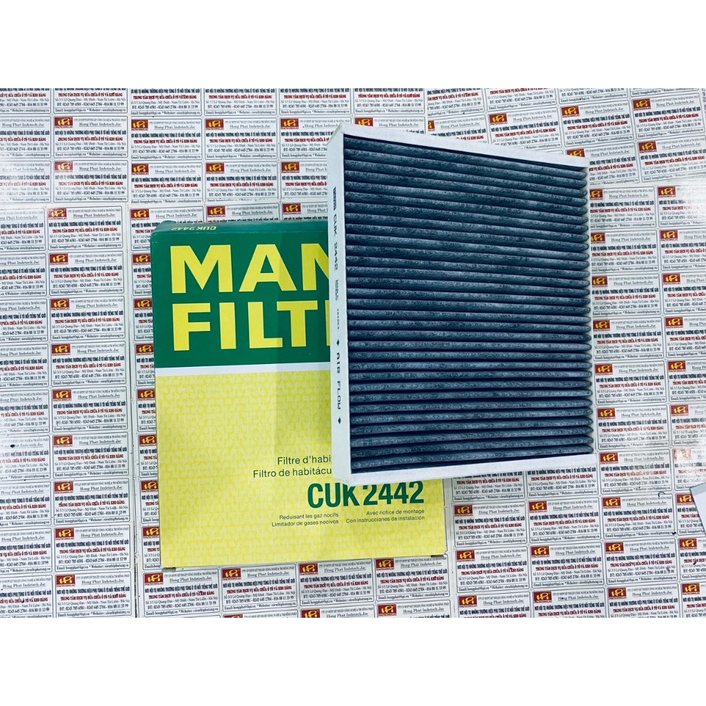 Lọc gió điều hòa than hoạt tính Vinfast VF7, Mann Filter CUK 2442 | Shopee Việt Nam