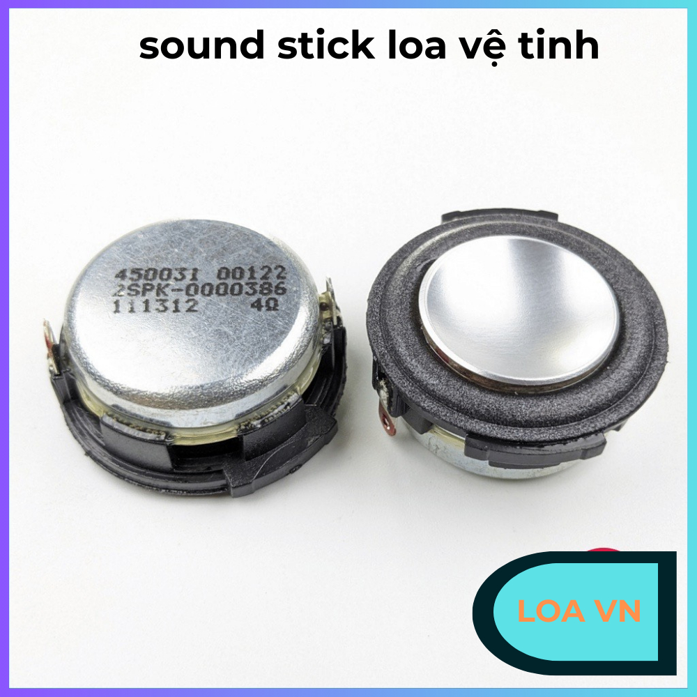 Loa mid treble Harman Sound Stick 8ohm 3w 1.25 inch, loa thay thế cho dàn aura bị mục gân Loa VN ...