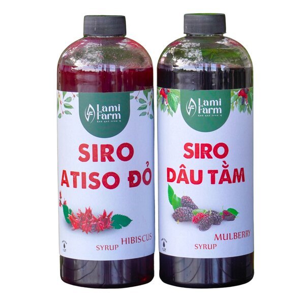 [SIRO + SỐT] Atiso kèm bông 1kg, dâu tằm kèm trái, sốt atiso đỏ ...