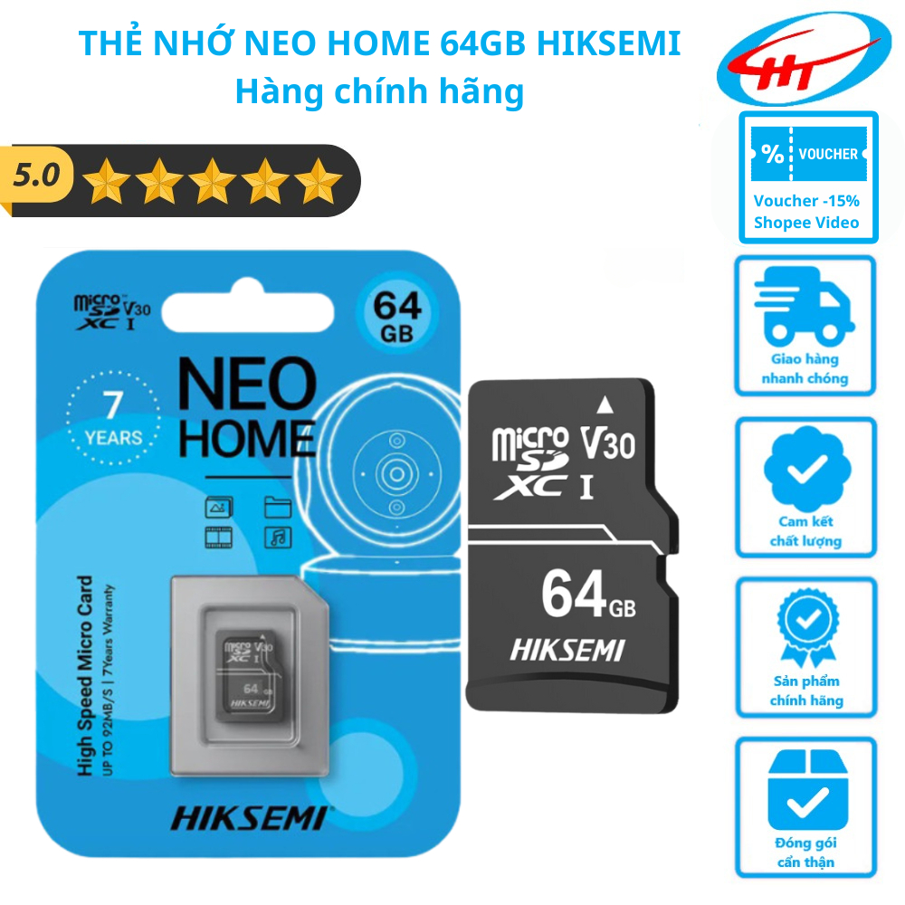 THẺ NHỚ NEO HOME 64GB HIKSEMI - Hàng chính hãng | Shopee Việt Nam