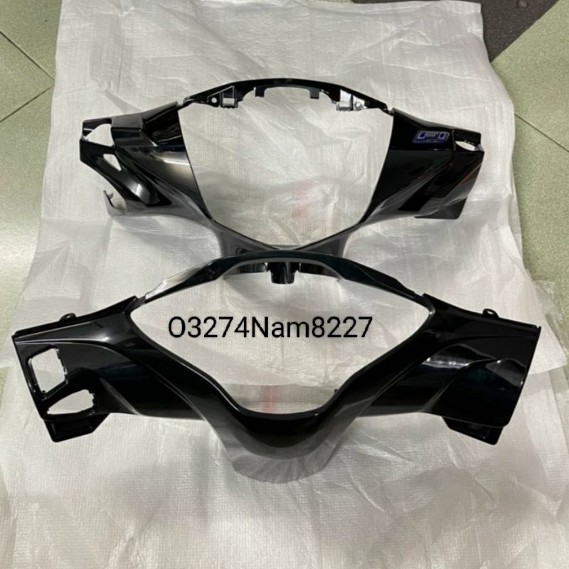 Bộ võ nhựa đầu đèn trước xe FUTURE LED 125 đen zin Honda | Shopee Việt Nam