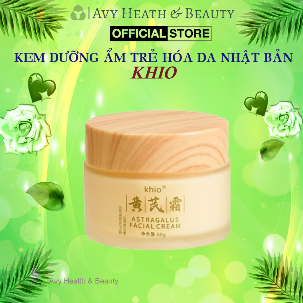 Kem Dưỡng Ẩm Xoá Nếp Nhăn KHIO - Kem Dưỡng KHIO Chống Chảy Xệ, Mờ Nhăn ...