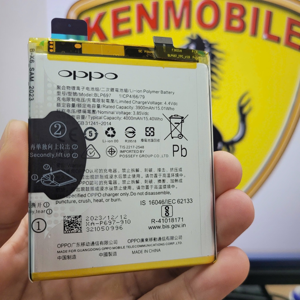 Pin ZIN OP BLP697 Dùng Cho F11 Pro (bảo hành 3 tháng) | Shopee Việt Nam