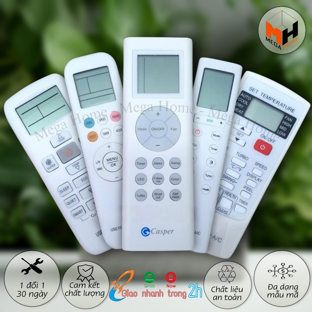 Điều khiển điều hòa CASPER - Remote máy lạnh CASPER hàng loại 1 ...