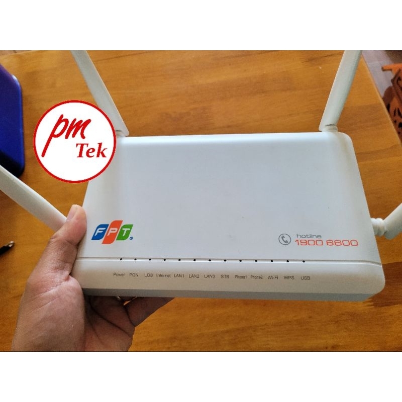 Modem GPON ZTE F6600 WIFI 6 AX1800 AX1800GZ (hỗ trợ làm modem chính cho ...