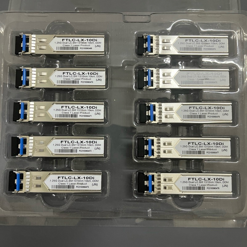 Module quang 2 sợi FTLC-LX-10Di 1.25G dual LC,SM 1310nm 10km mới ...