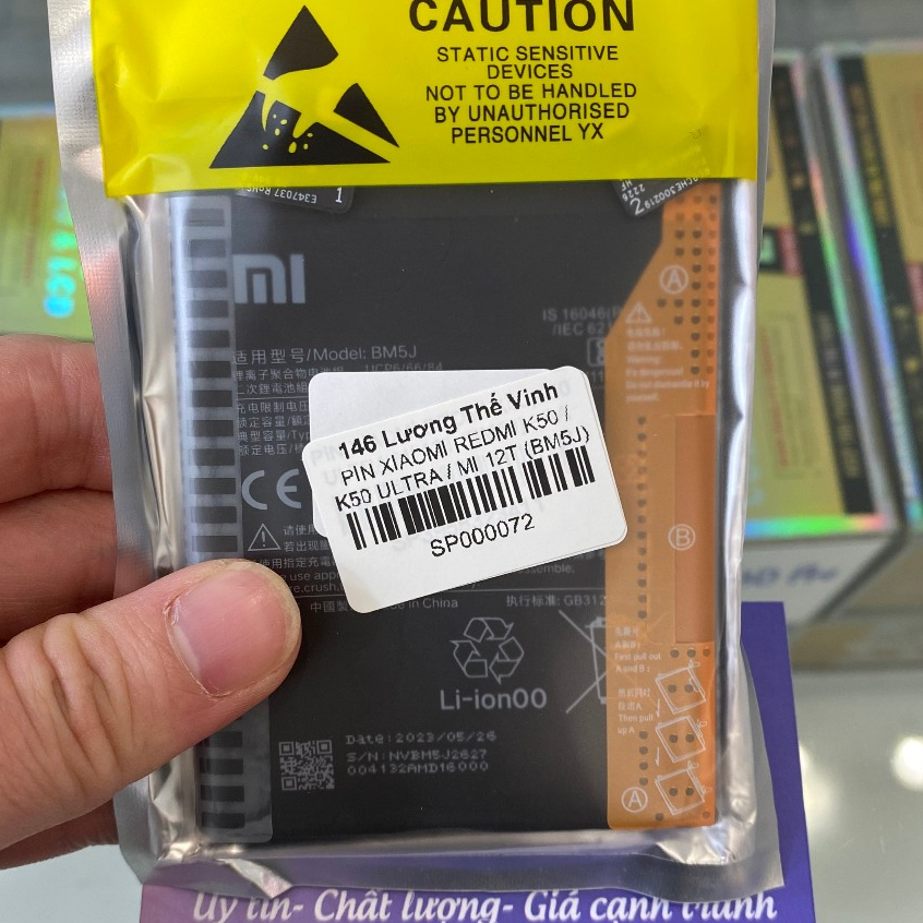 Pin Xiaomi Redmi K50 / K50 Ultra / Mi 12T (BM5J) | Shopee Việt Nam