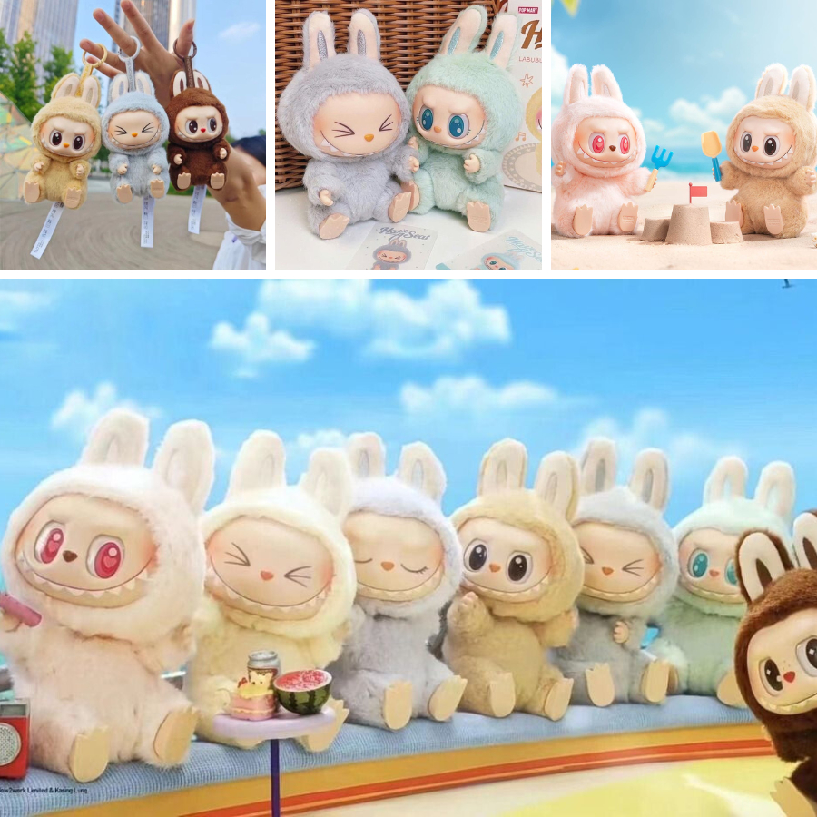 Mô hình LABUBU Macaron Vinyl Face Series V2 Blind Box - decor phụ kiện ...