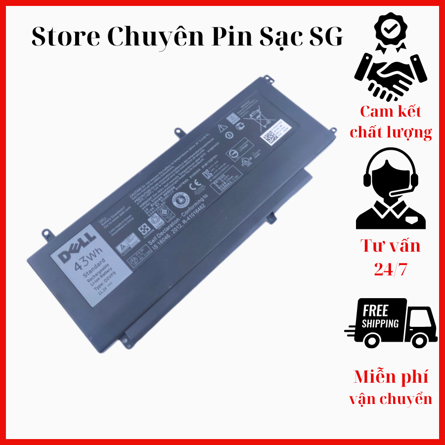 PIN ZIN Dell Vostro 5459 Inspiron 15 7547 7548 0PXR51 D2VF9 NEW 100% ...