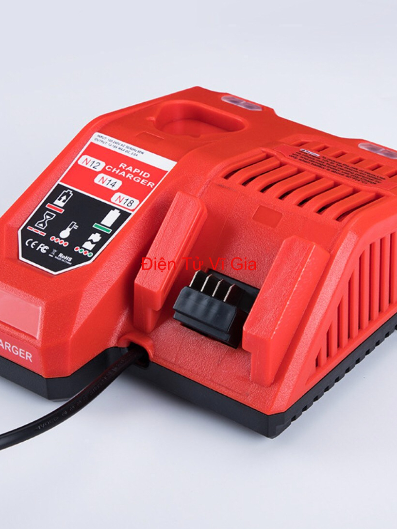 Sạc pin thay thế sạc cho Pin Milwaukee M12 - M18 3A (12V-18V) Điện ...