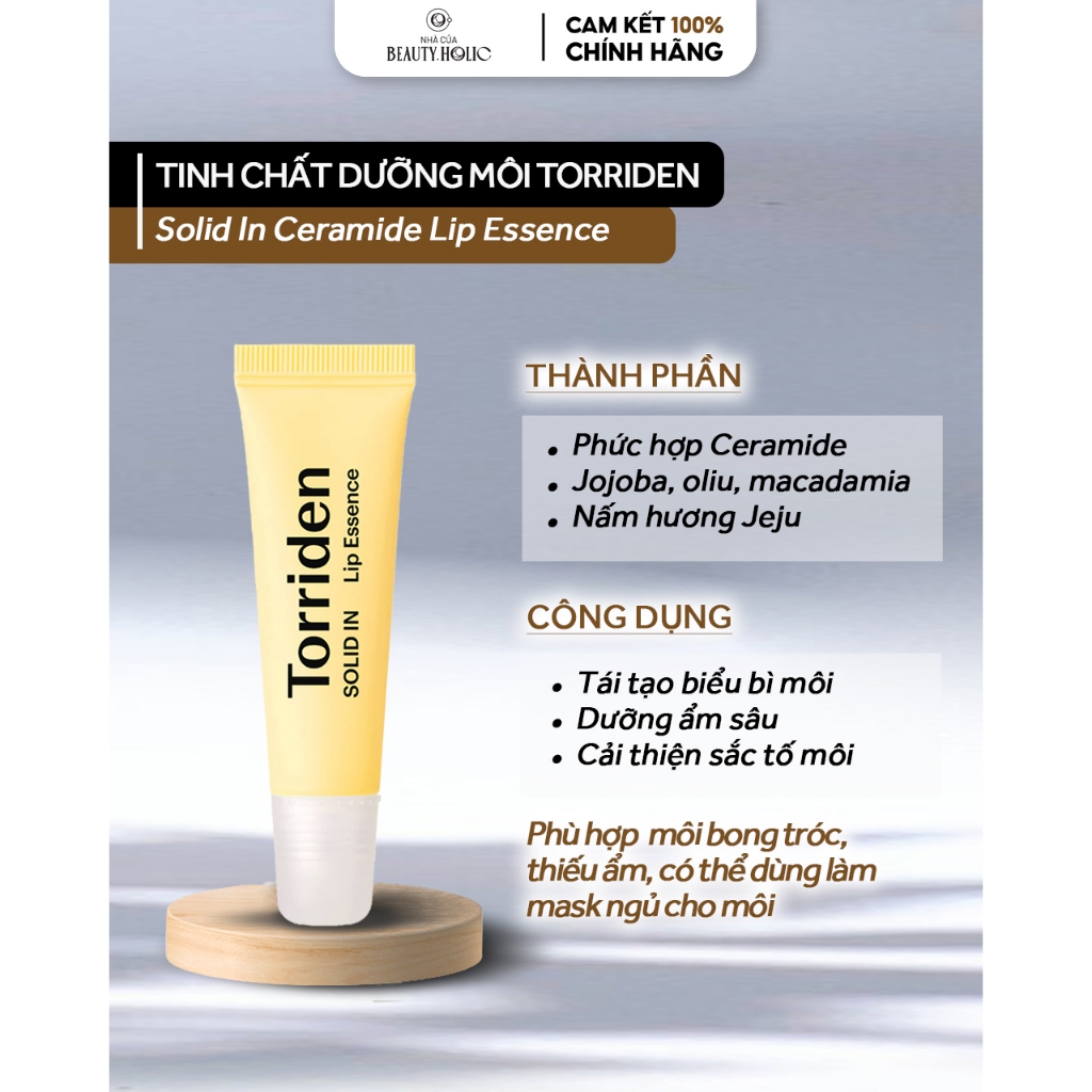 [Set Oliveyoung] Tinh chất dưỡng môi TORRIDEN CERAMIDE LIP ESSENCE | Shopee Việt Nam