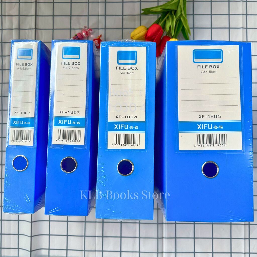 Cặp Hộp Xifu, Cặp Hộp Nhựa Xifu A4 Các Cỡ 5.5/ 7.5/ 10/ 15 cm, Hộp Vuông Nhựa Xifu | Shopee Việt Nam