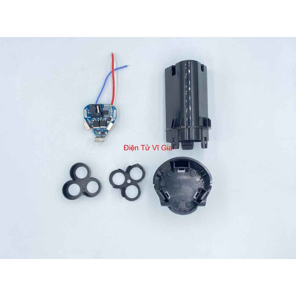 Vỏ mạch pin tam giác 12V kèm tem Pin | Shopee Việt Nam