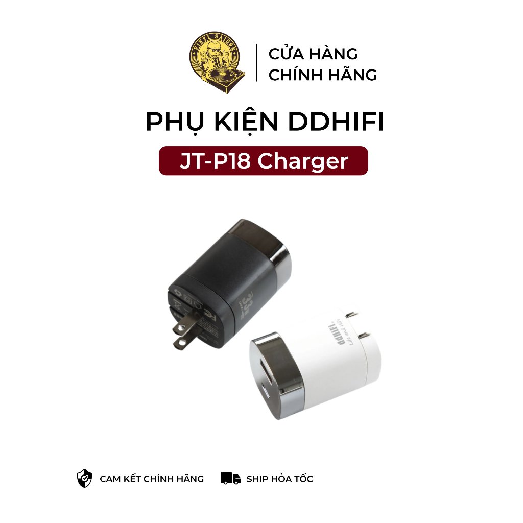 Củ sạc DDHiFi JT-P18 fast-charging travel charger (33W max) | Shopee ...