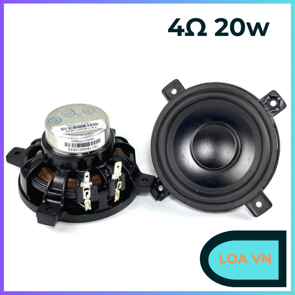 Loa trung trầm 2.75 inch peerless, loa mid bass tháo loa bass mạnh công suất 4ohm 20w từ Loa VN ...