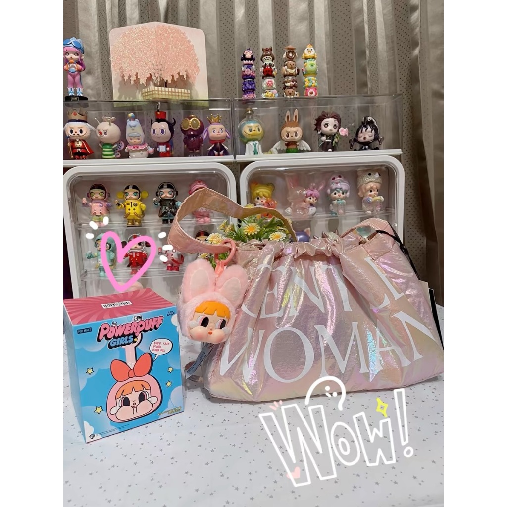 Móc treo chìa khóa blind box Popmart Labubu Crybaby chính hãng Lisa ...