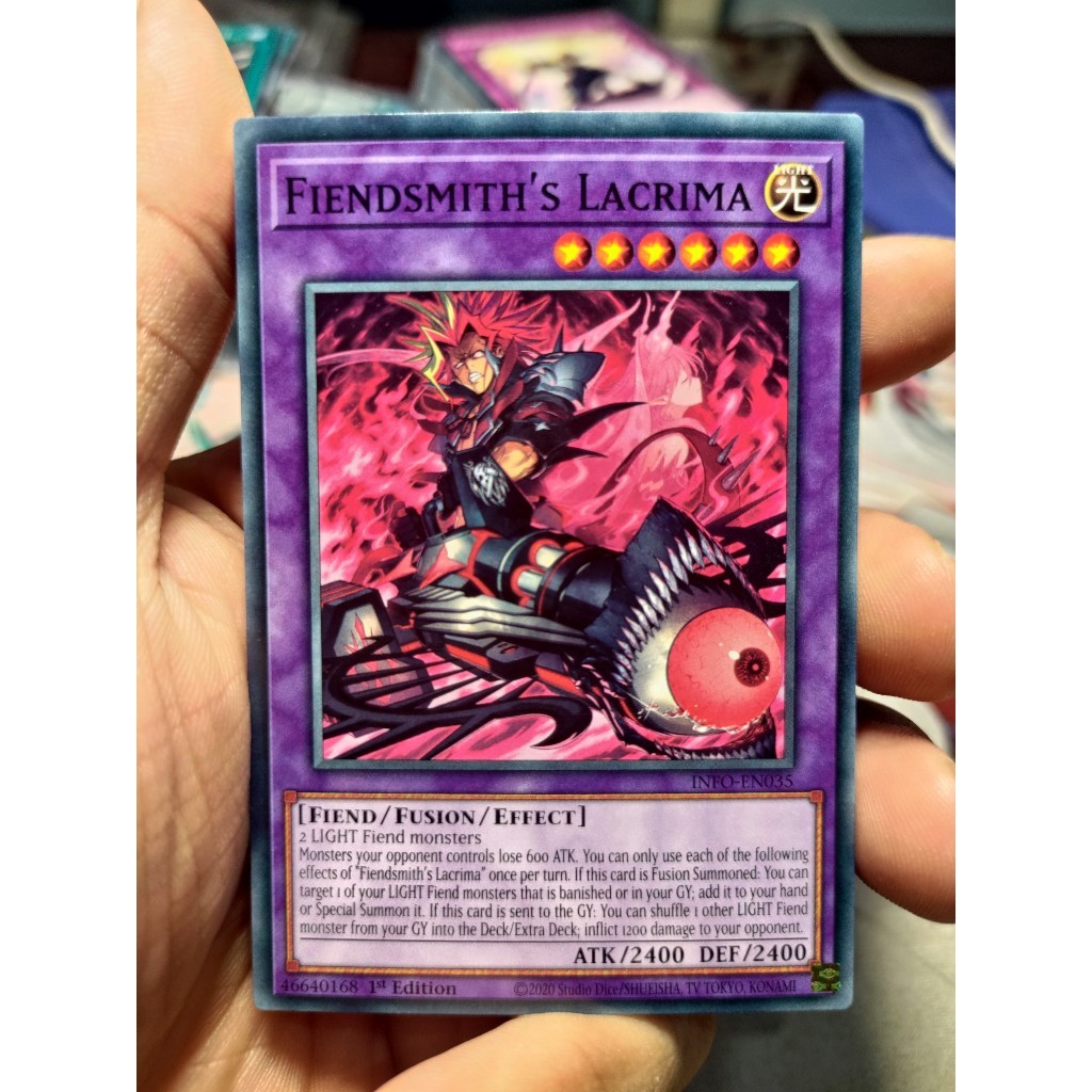 [KW2 Yugioh] [EN-JP-UK-US] Thẻ bài Fiendsmith's Lacrima - INFO-EN035 - Common 1st Edition ...