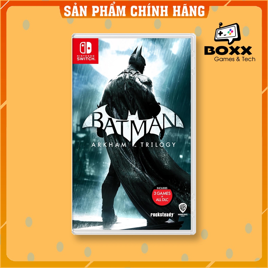 Băng Game Batman Arkham Trilogy Nintendo Switch | Shopee Việt Nam