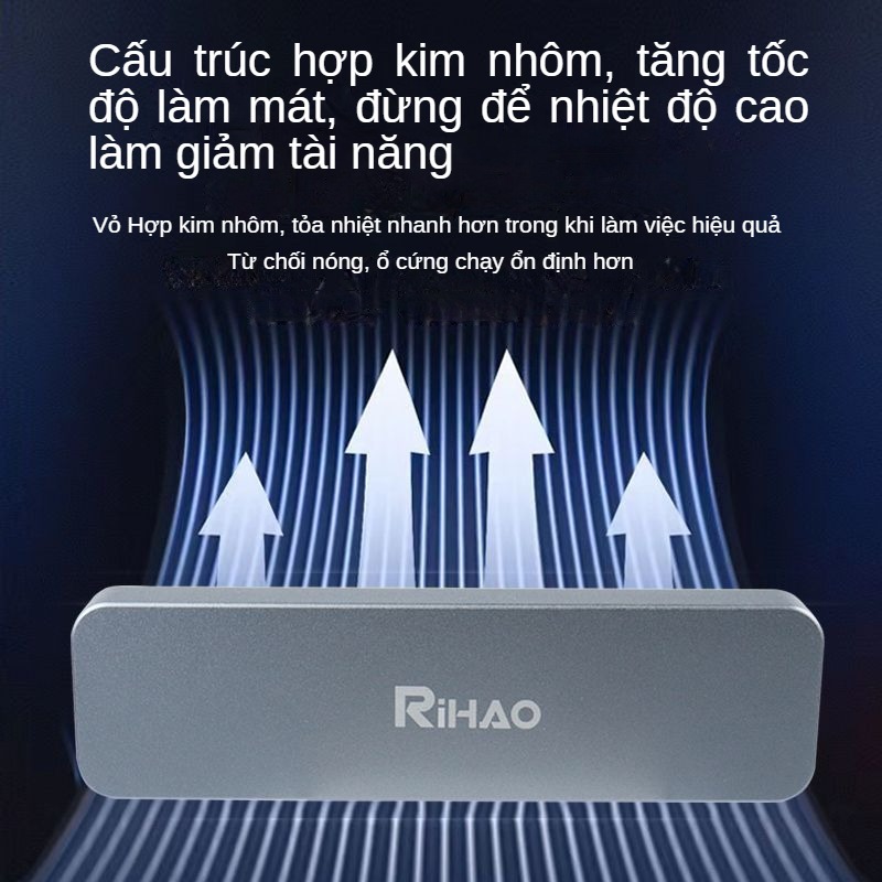 Hộp đựng SSD M.2 NVMe SATA 10Gbps Typec USB 3.2 Gen2 SSD box SSD case ...