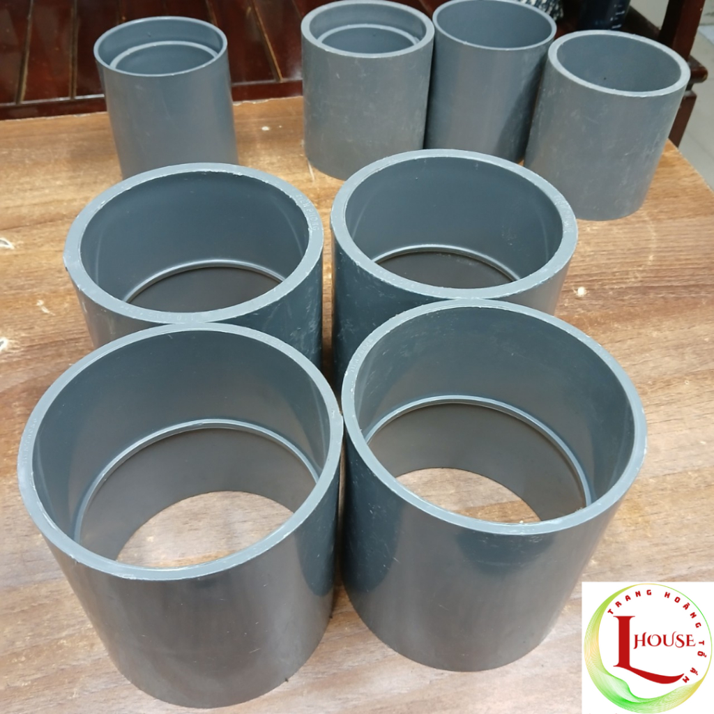 Măng Sông PVC D60, D75, Nối Thẳng PVC D60, 75, Nối Trơn Ống Nhựa PVC ...