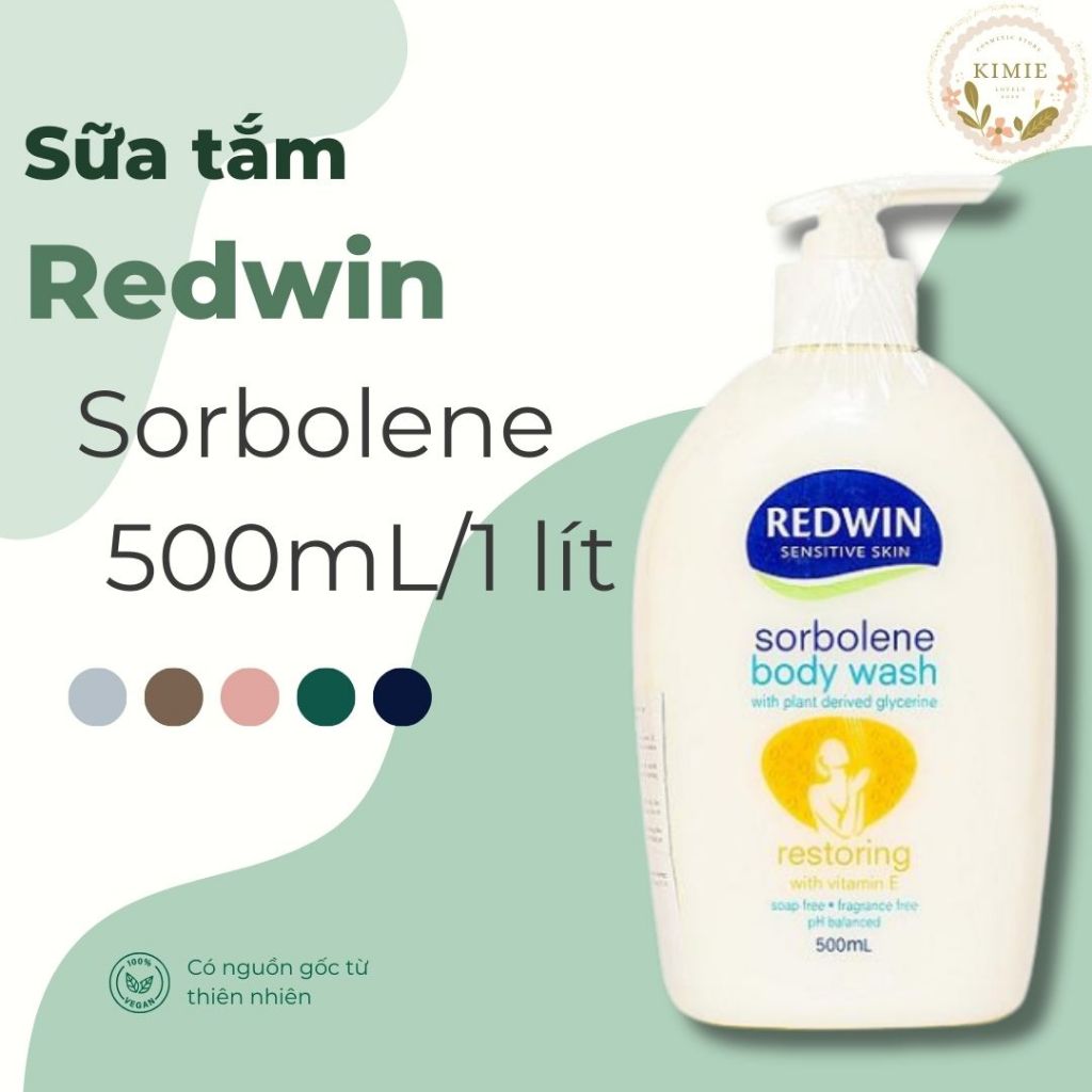 [TEM CTY] REDWIN Sensitive Skin Sorbolene Body Wash With Vitamin E ...