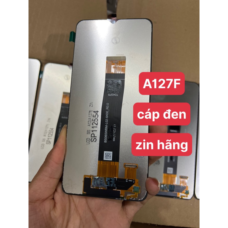 Màn hình Samsung A127F ( A12 ) cáp đen zin hãng | Shopee Việt Nam