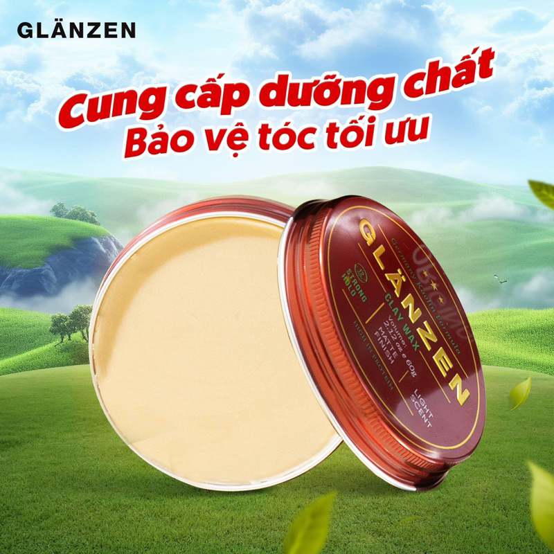 [ XẢ KHO ] Sáp Glanzen Clay 60g ( Tặng 1 món quà bất kỳ) - Sáp Chính ...