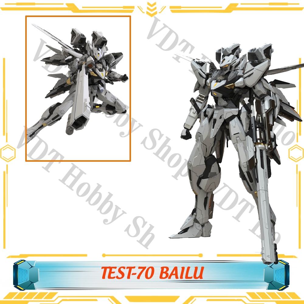 Mô hình lắp ráp MG TEST-70 Armored Colossus BAILU ( Hàng đợt 1 tặng kèm ...