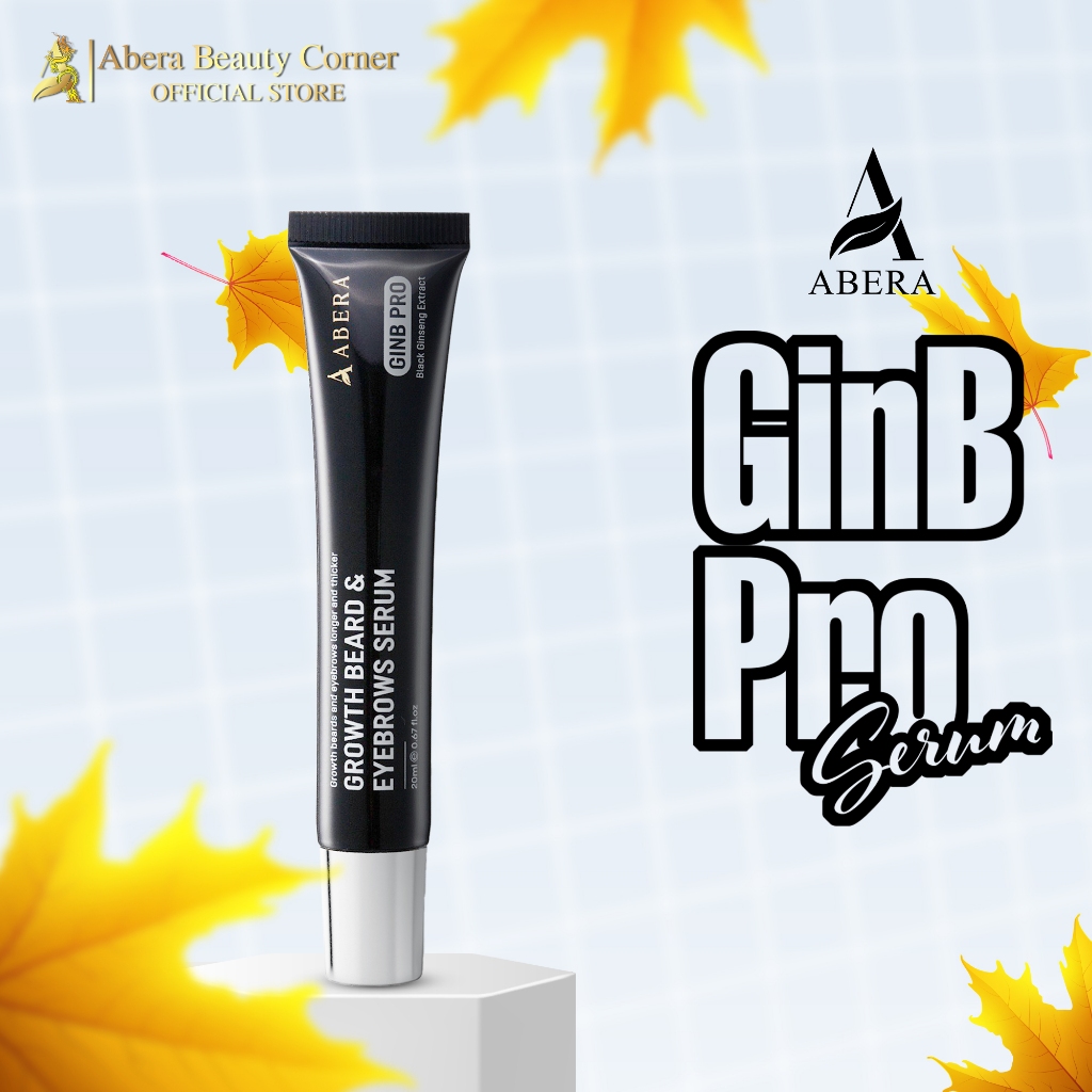 Kích mọc lông mày | Serum Hắc Nhân Sâm Abera GinB Pro | Shopee Việt Nam
