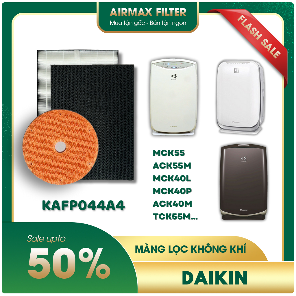 Màng lọc không khí Daikin: MCK40, ACK40, TCK40, MCK55, TCK55, ACK55,... Màng lọc Hepa, màng lọc ...