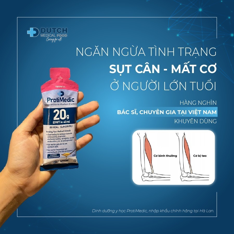 [DATE MỚI NHẤT] Gói đạm protein ProtiMedic cô đặc tinh khiết dành cho ...
