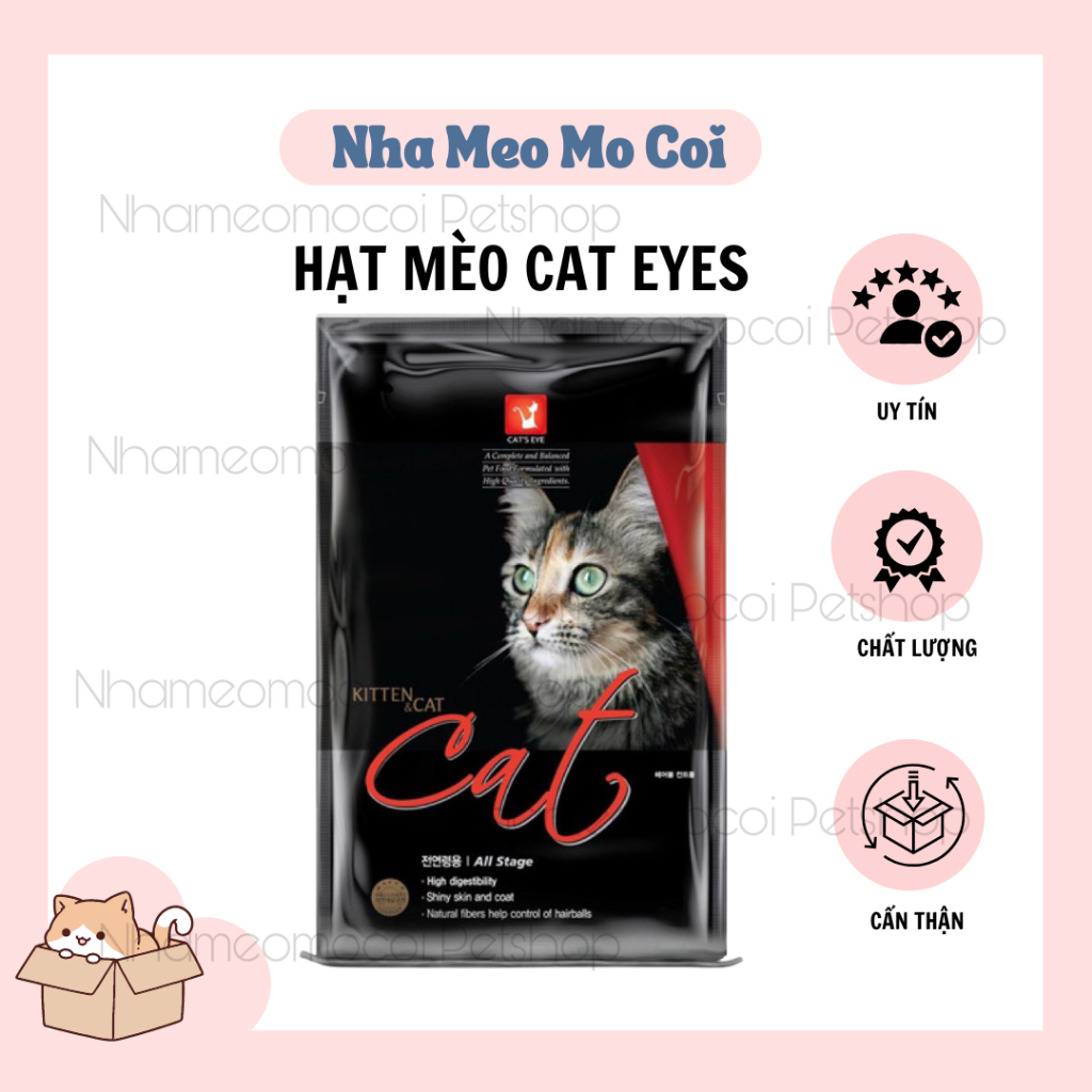 Thức ăn hạt cho mèo Cat Eye - Cao Cấp Dành Cho Mèo Mọi Lứa Tuổi 1Kg ...