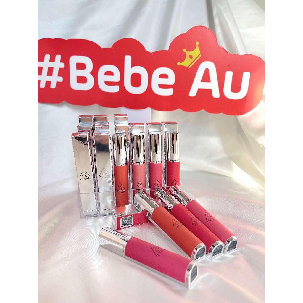 Son Kem Lì 3CE Hazy Lip Clay 4g Hipamine Mauv Brown Whip Red Common ...