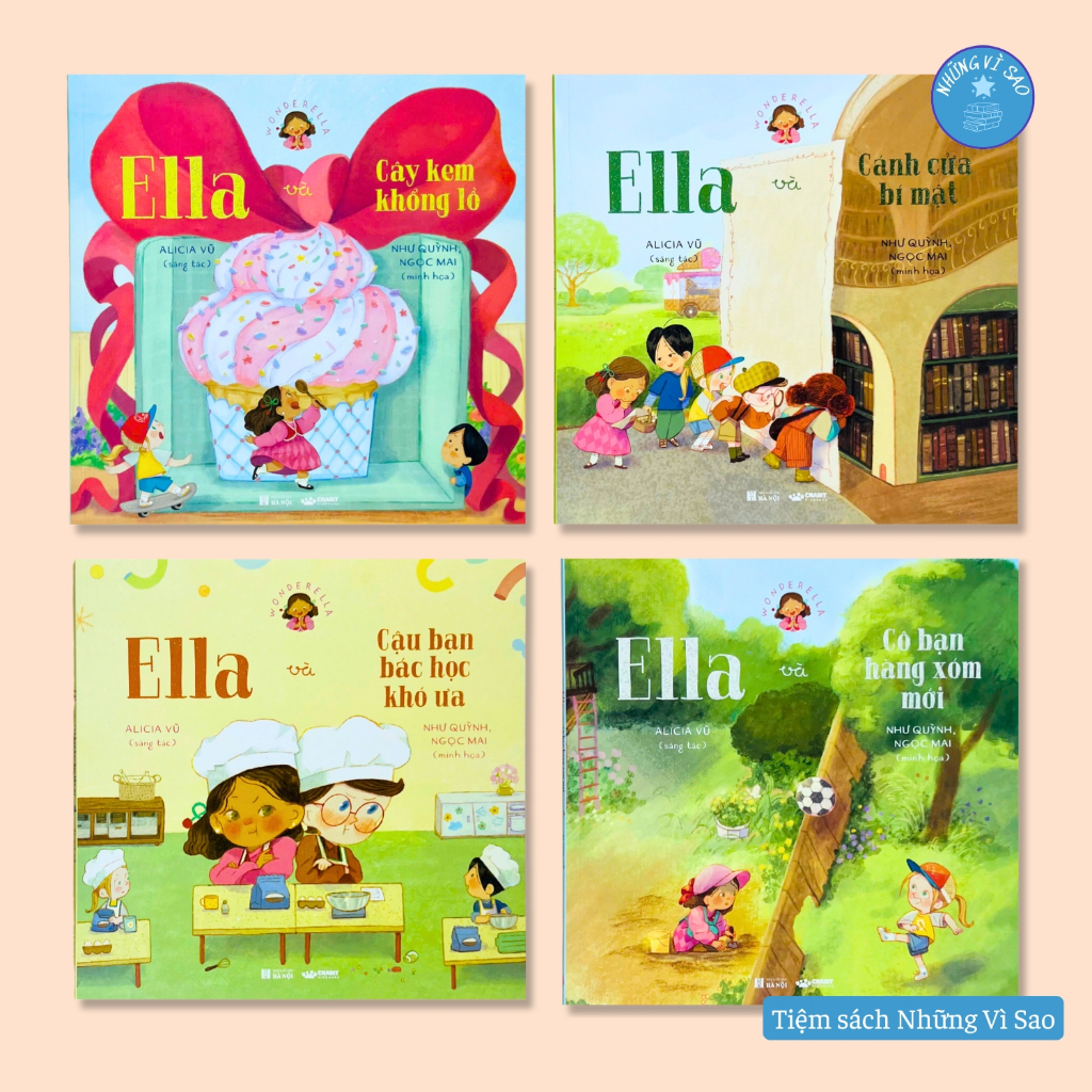 Bộ sách - Wonder Ella - Bộ 4 cuốn của tác giả Alicia Vu | Shopee Việt Nam