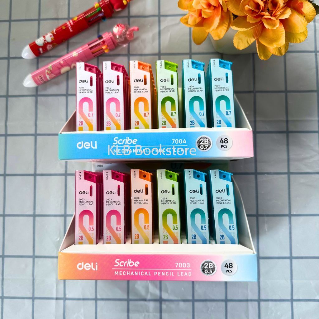 Ruột Bút Chì Kim Deli, Ngòi Bút Chì Kim Deli 0.5/ 0.7mm Ms 7003/ 7004 ...
