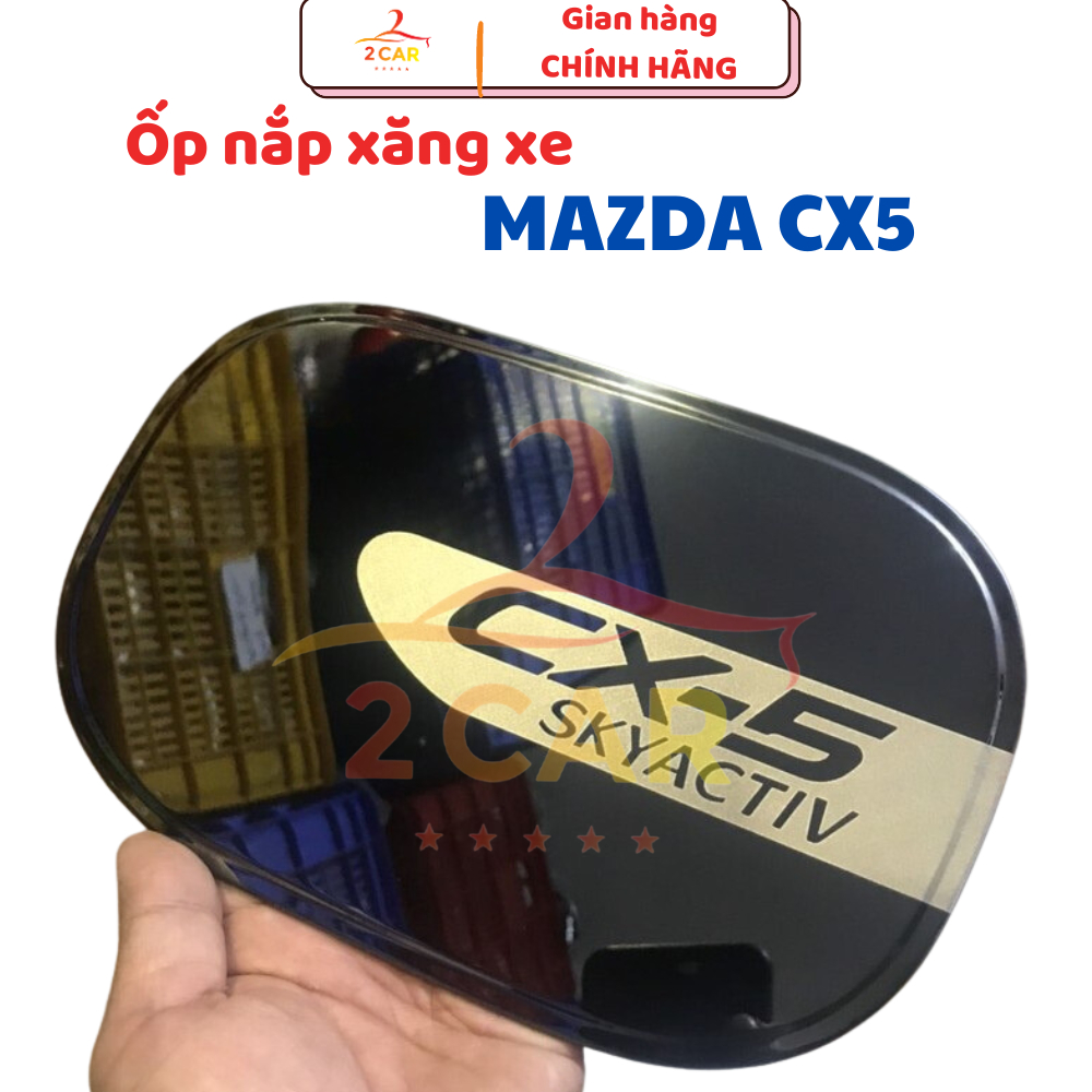 Ốp nắp xăng Titan xe Mazda CX5, CX-5 2018- 2021, 2022, 2023, 2024 Cao Cấp | Shopee Việt Nam