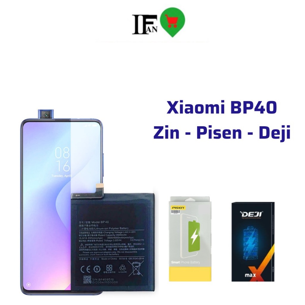 Pin Xiaomi 9T Pro / Redmi K20 Pro | BP40 (4000mA) Chính Hãng (Pisen ...