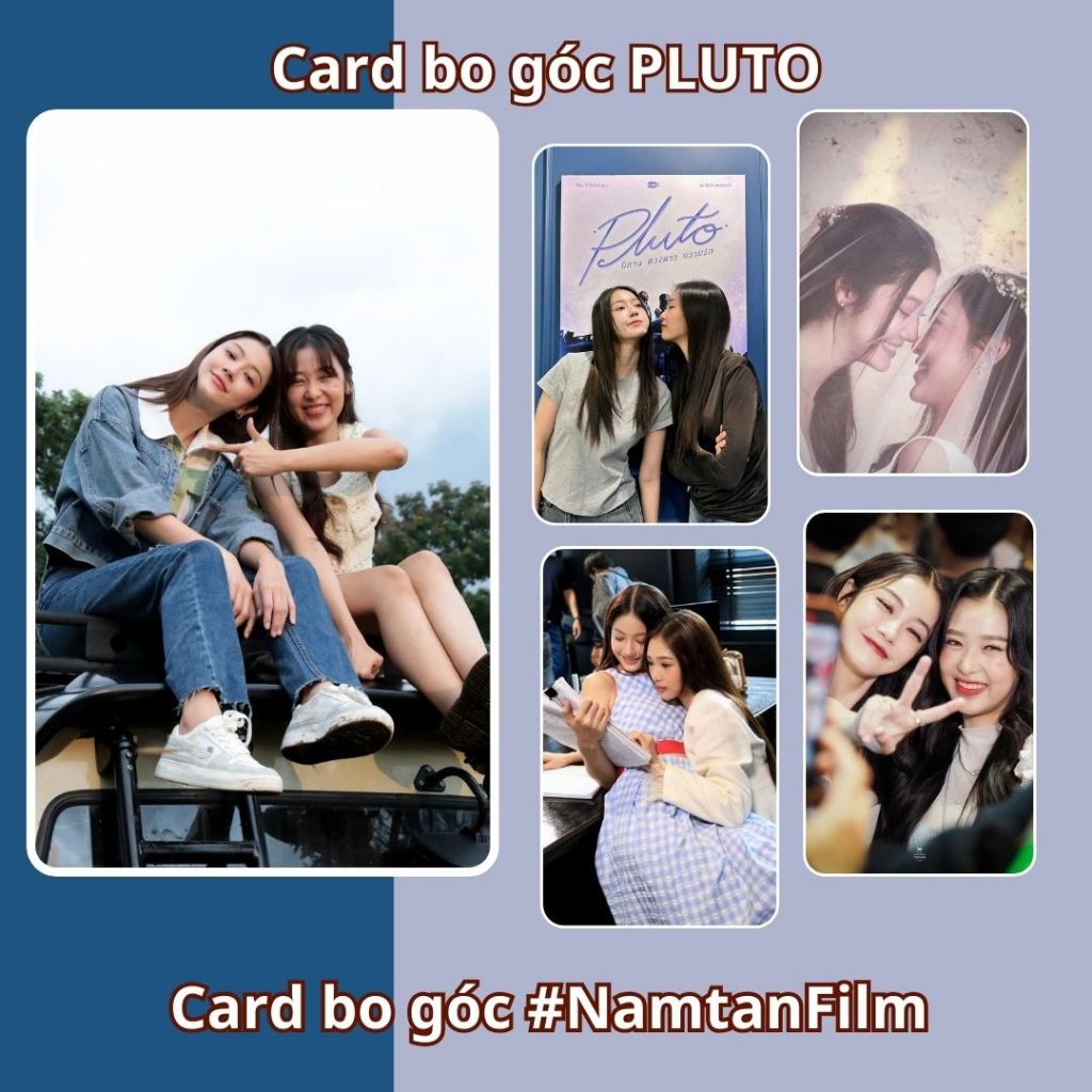 Namtanfilm (Pluto) set 17 card bo góc dành cho người hâm mộ phim Pluto, Namtan - Film (น้ำตาล ...
