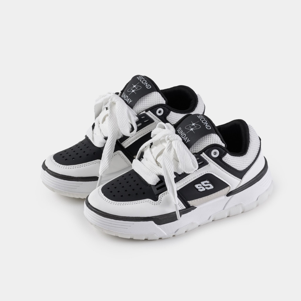 Giày Thể Thao Sneaker Nam Nữ Second Sunday Panda Đế Tăng Chiều Cao 5cm ...
