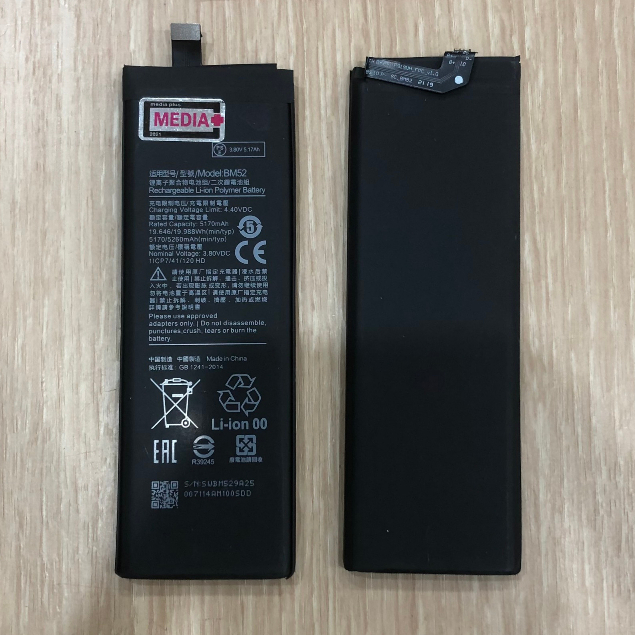 Lưu Trữ Năng Lượng Tương Thích Xieomi Model BM52 Dùng Cho Mi Note 10 ...