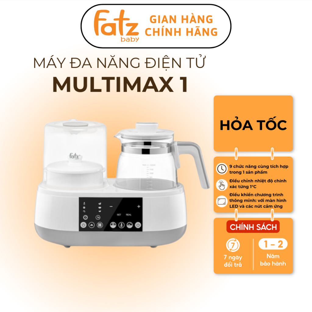 Máy đa năng điện tử Fatz Baby Multimax 1 FB9002Sl, 9 chức năng, màn ...