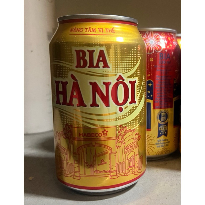 Combo 5 lon Bia Hà Nội 330ml/lon | Shopee Việt Nam