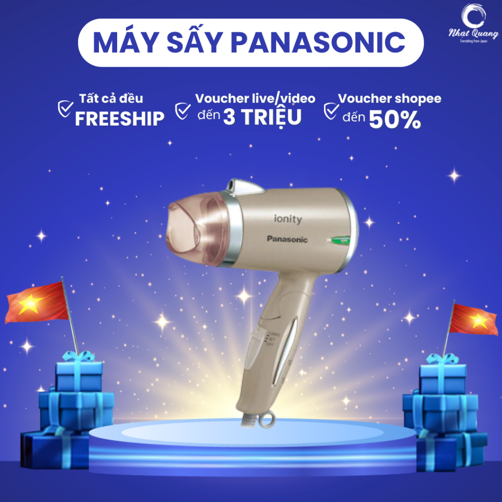 Máy sấy tóc ionity Panasonic EH-NE4B màu Gold | Shopee Việt Nam