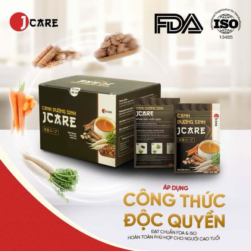 Canh dưỡng sinh Nhật Bản JCare Wecare | Shopee Việt Nam
