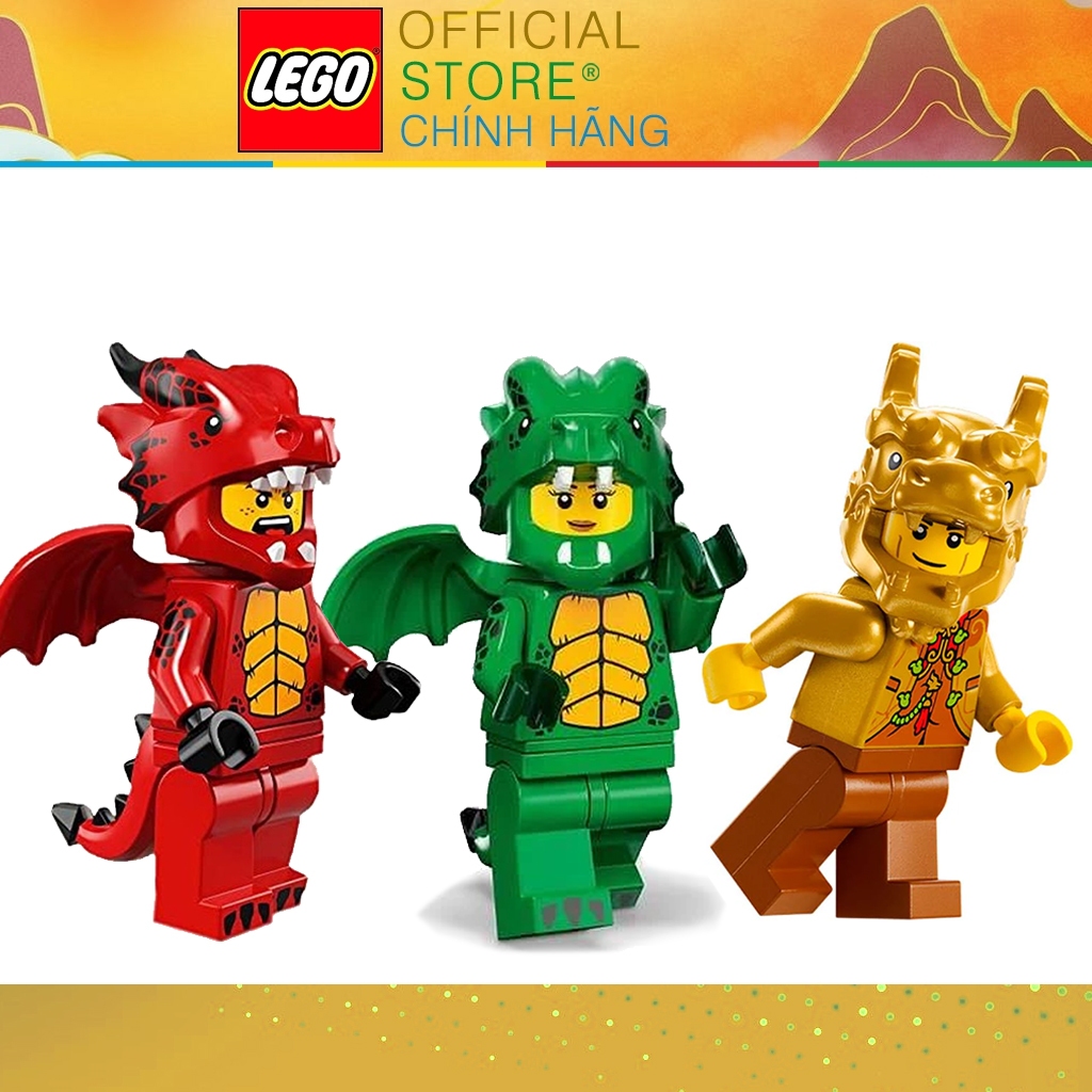 [Lego Official - Có Sẵn] Nhân vật LEGO Minifigures Dragon Cosplay 71021 ...